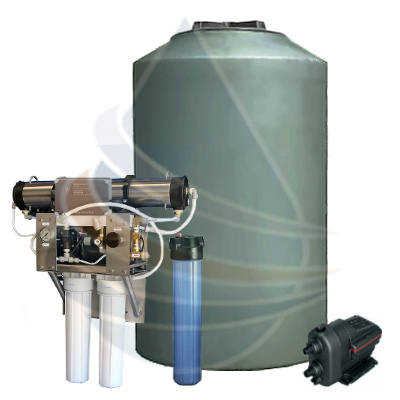 Small Home 400gpd Whole House Reverse Osmosis System For Well Water